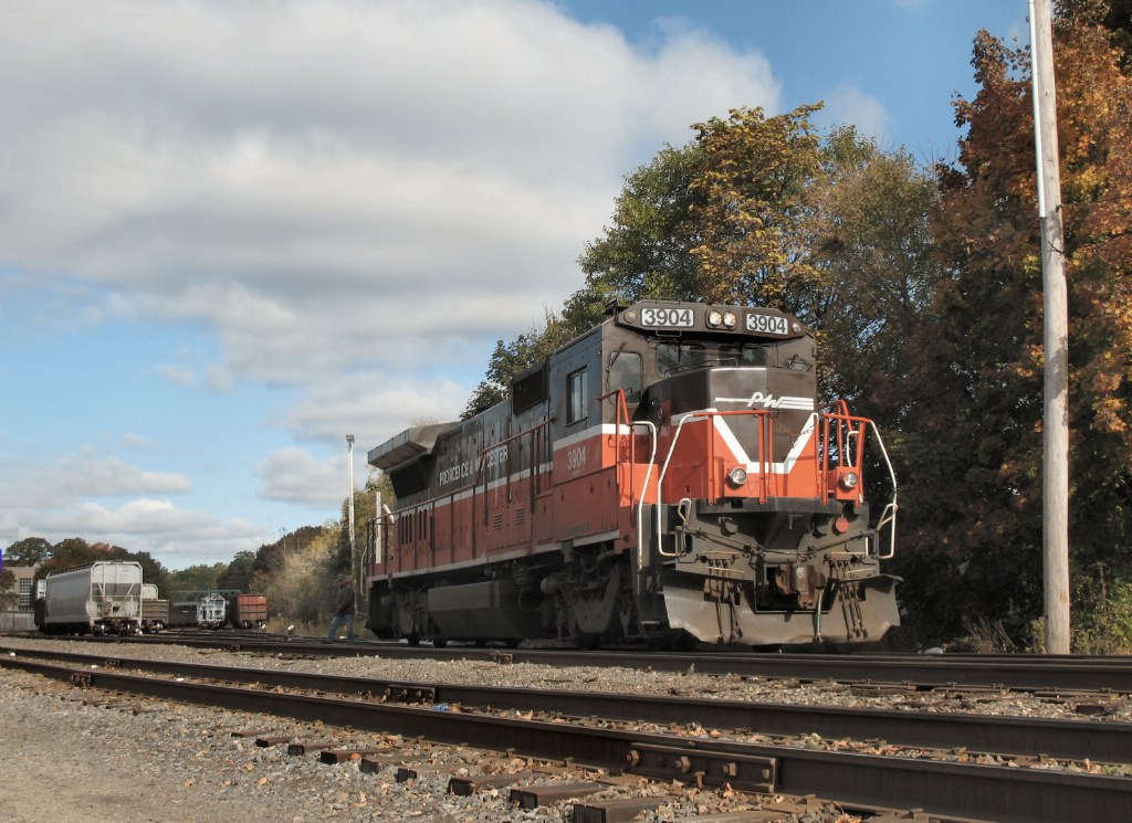 Providence and Worcester's Valley Falls Yard